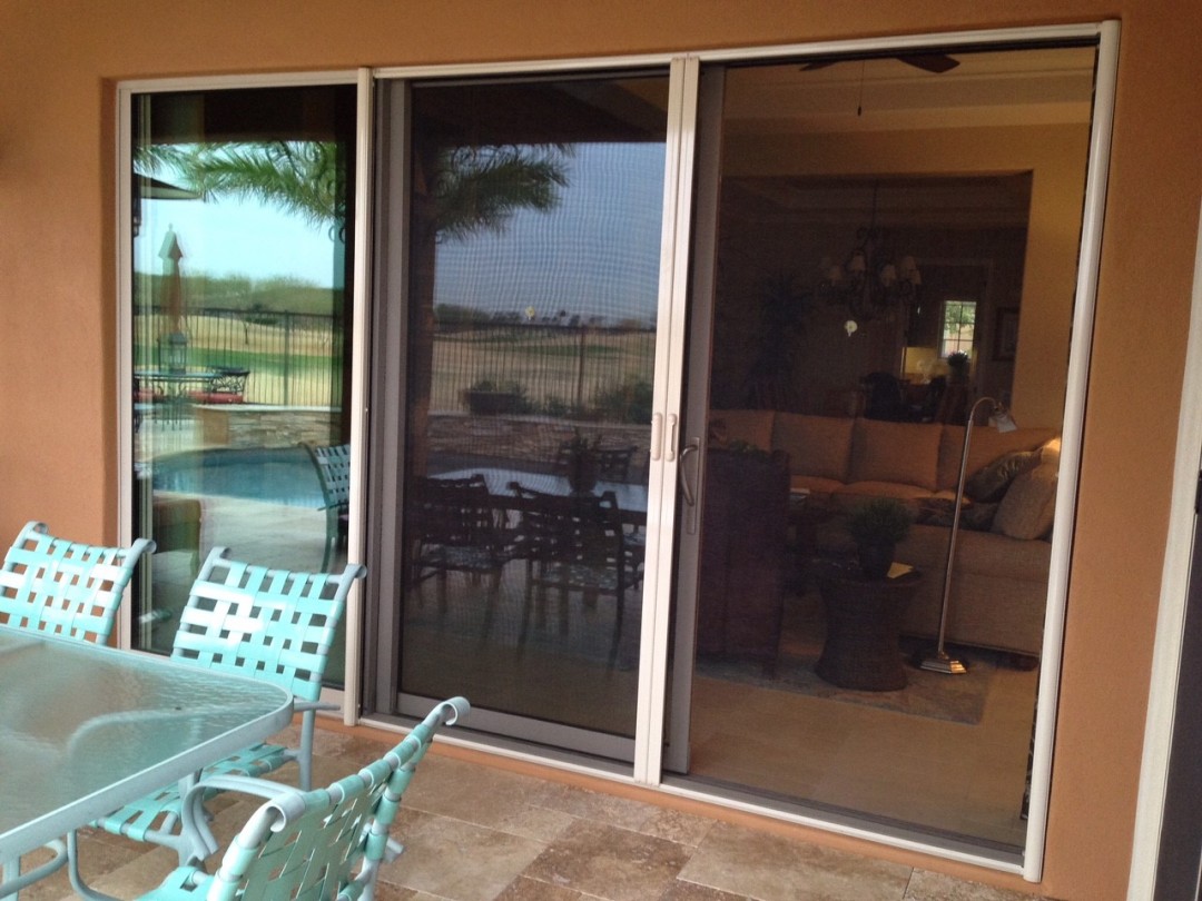 ClearView Retractable Screen Doors | AAA Sun Control