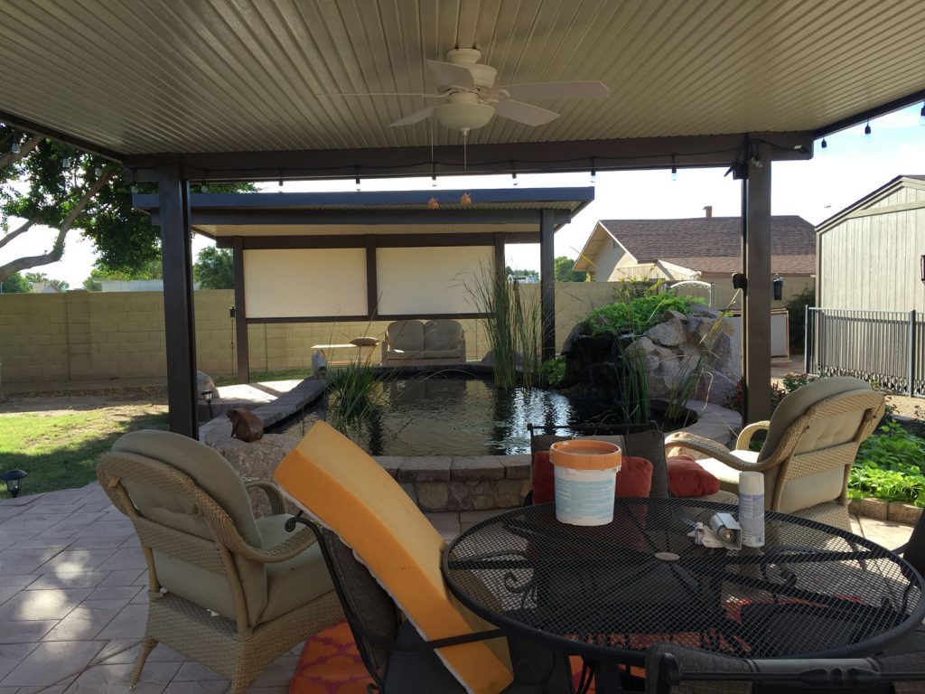 Alumawood Newport Solid Shade Structures | AAA Sun Control