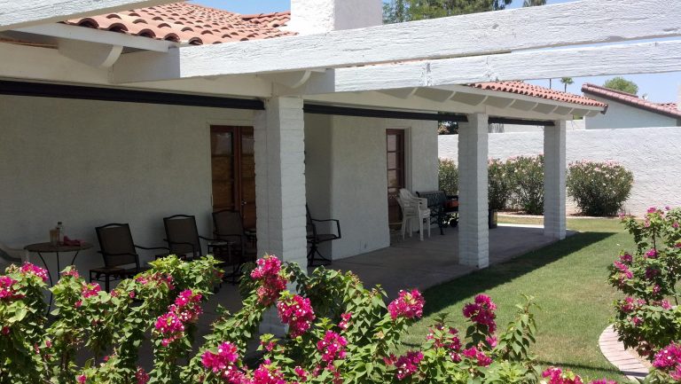 Roll Down Patio Shades Phoenix | AAA Sun Control