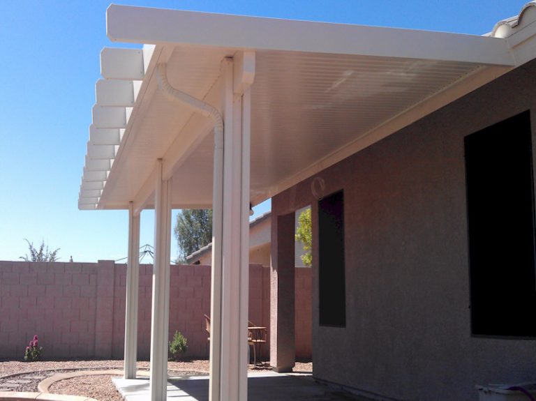 Alumawood Newport Solid Shade Structures | AAA Sun Control