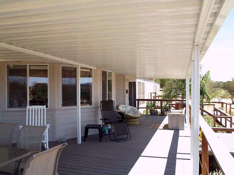 Alumawood W-Pan Carport Shade Structures | AAA Sun Control